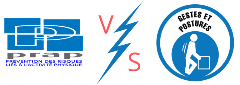 Différences formation PRAP gestes et postures - SECUTOP